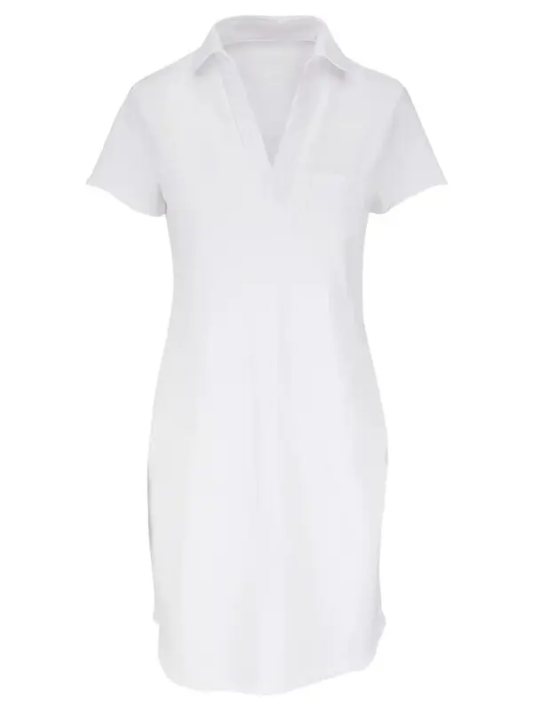 Frank & Eileen Short-sleeve Mini Dress - White