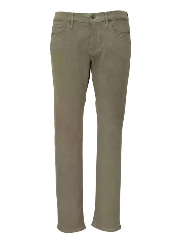 FRAME Washed Trousers - Green