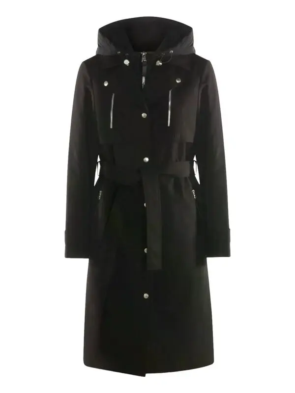 Mackage Siobhan Hooded Belted Coat - Black