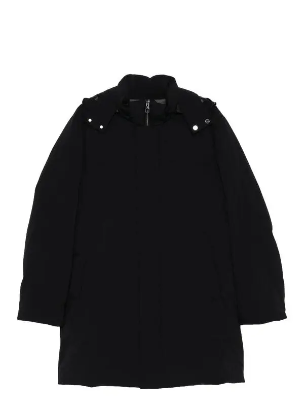 MONTECORE Jacket With Hooded Neckline - Black