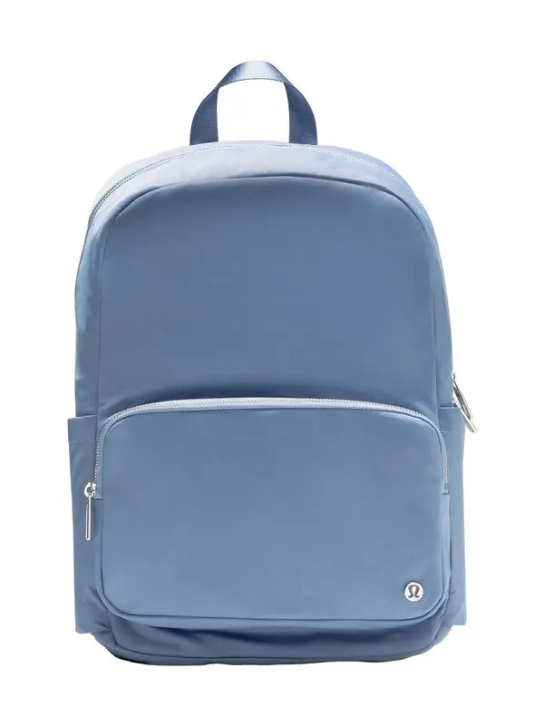 Lululemon Everywhere 22l Backpack - Washed Denim/sheer Oak/silver