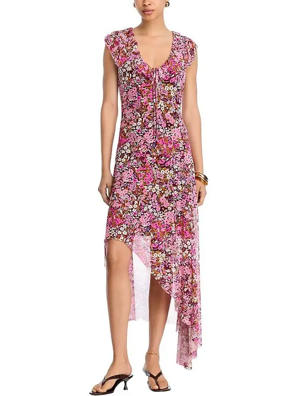 Steve Madden Hattie Midi Dress - Bloom Pink
