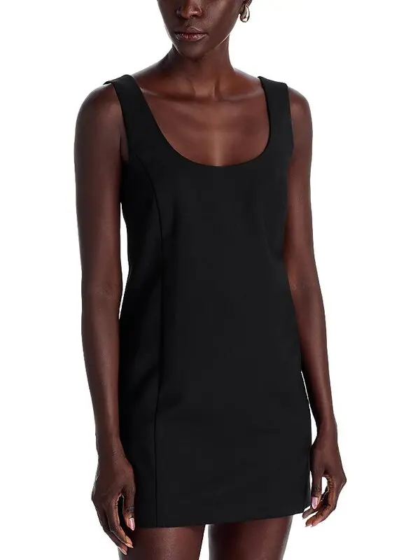 Rue Sophie Norla Mini Dress - Black
