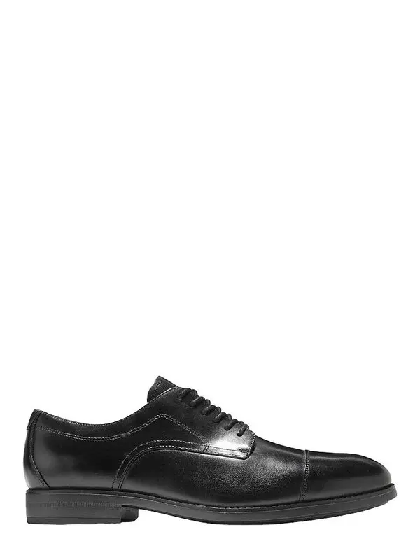 Cole Haan Harmon Grand Oxford Shoes - Black