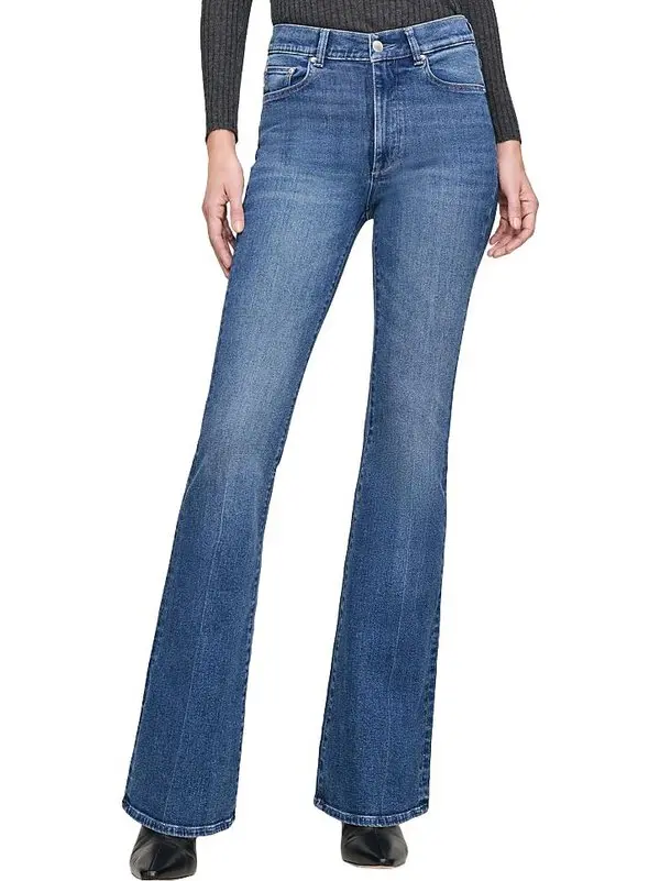 DL1961 Bridget Boot High-rise Instasculpt Jeans - Oceanside