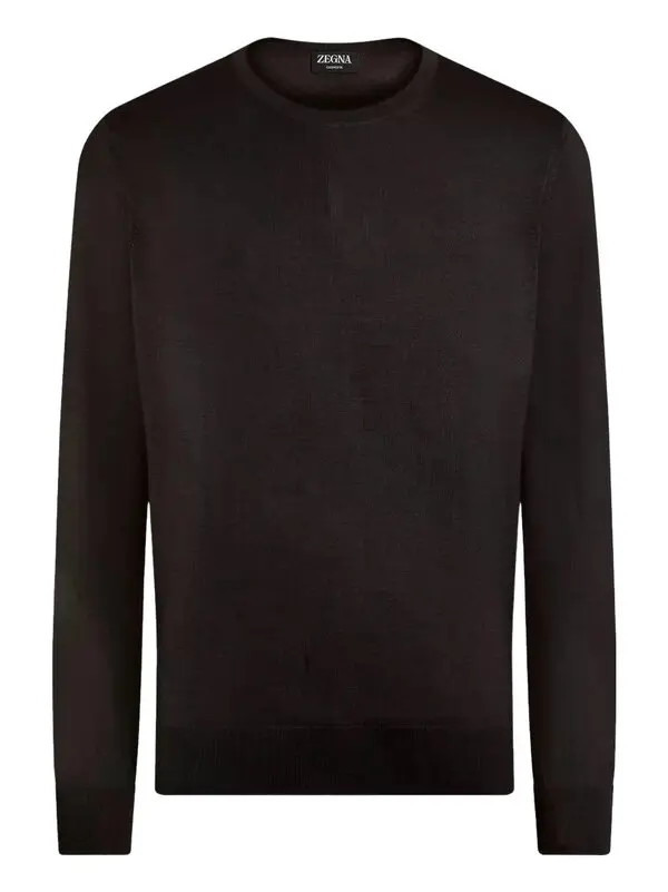 Zegna Crew-neck Sweater - Brown