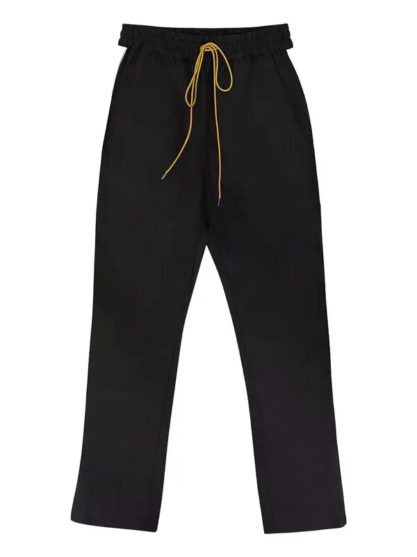 Rhude Side-stripe Track Pants - Black