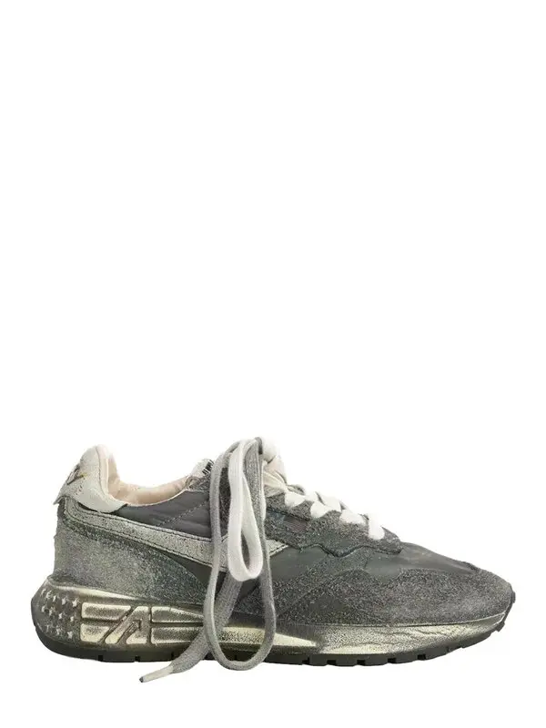 AUTRY Suede Low Top Sneakers - Grey