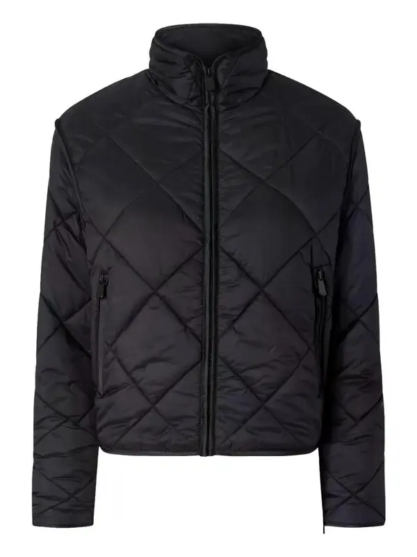 Pinko Quilted Jacket - Black