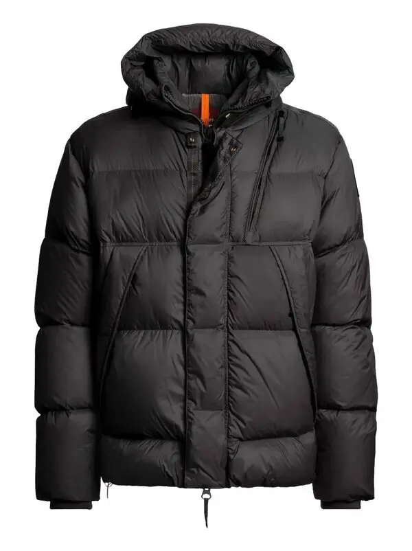 PARAJUMPERS Hooded Puffer Jacket - Black
