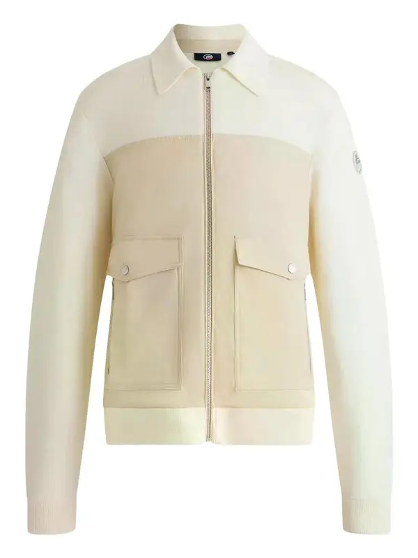 Fusalp Wool Panelled Jacket - Neutrals