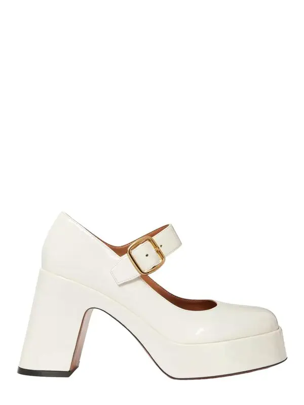Stella McCartney Platform Buckle Pumps - Neutrals