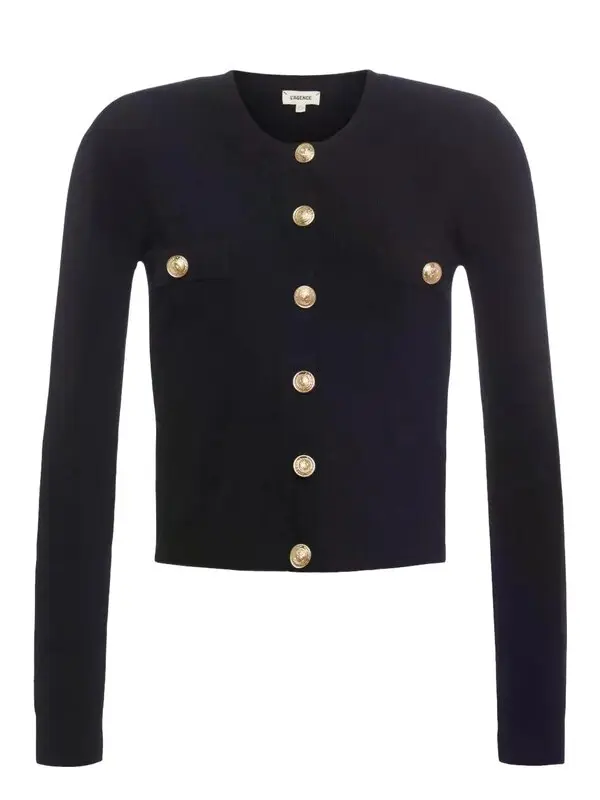 L'Agence Toulouse Cardigan - Black