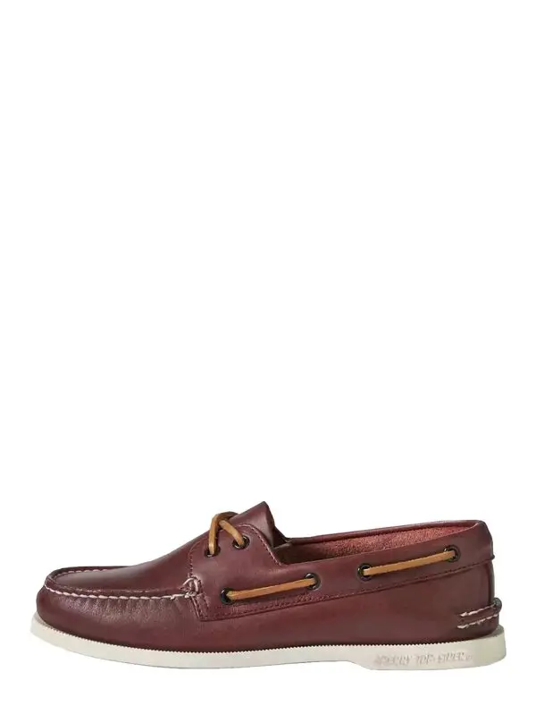 Sperry Leather Boat Shoes - Red