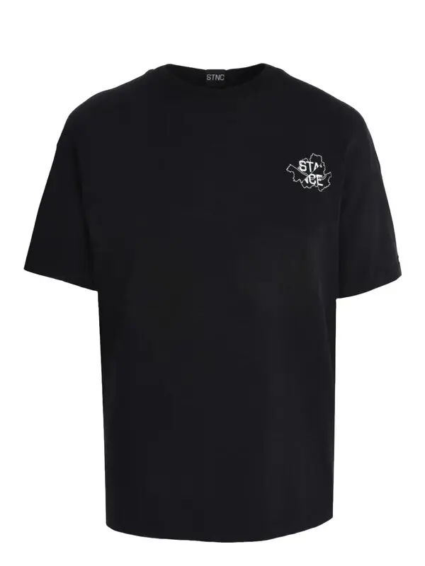 Stance Graphic-print Cotton T-shirt - Black