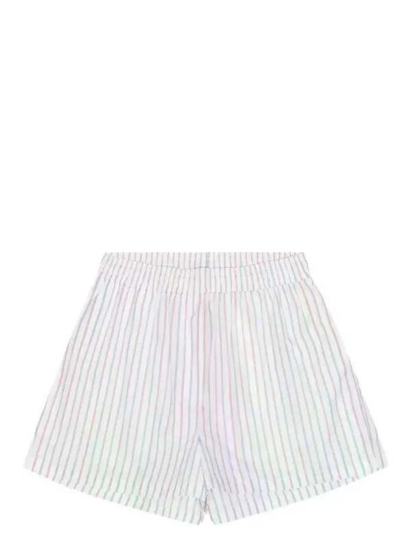 Remain Birger Christensen Striped Shorts - White
