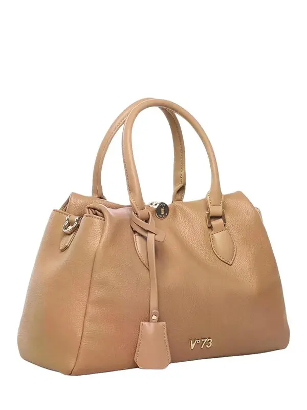 V°73 Keira Logo-lettering Tote Bag - Brown