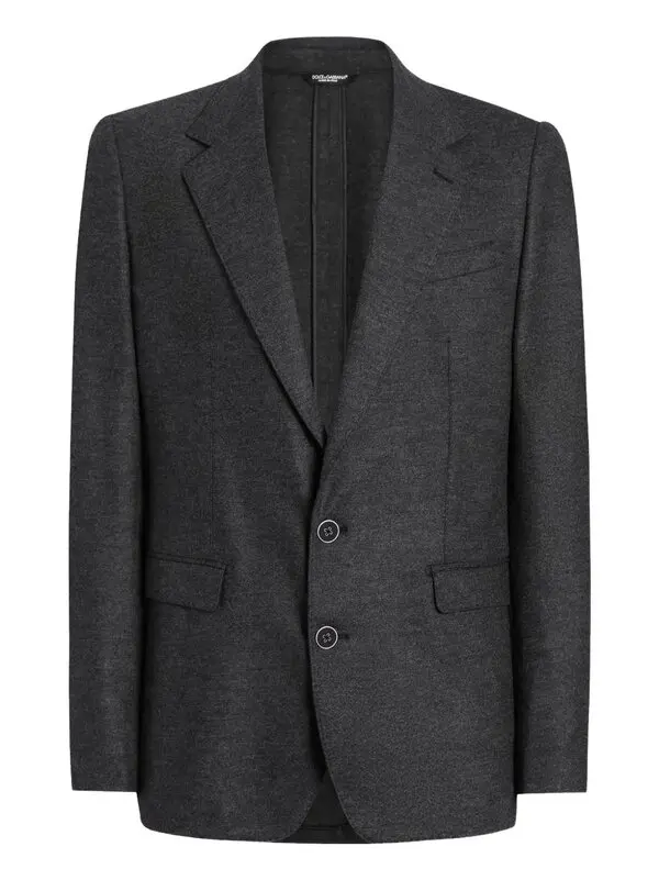 Dolce & Gabbana Taormina Mélange Blazer - Grey
