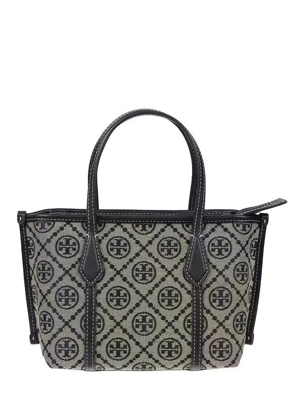 Tory Burch Perry Monogram Tote - Neutrals
