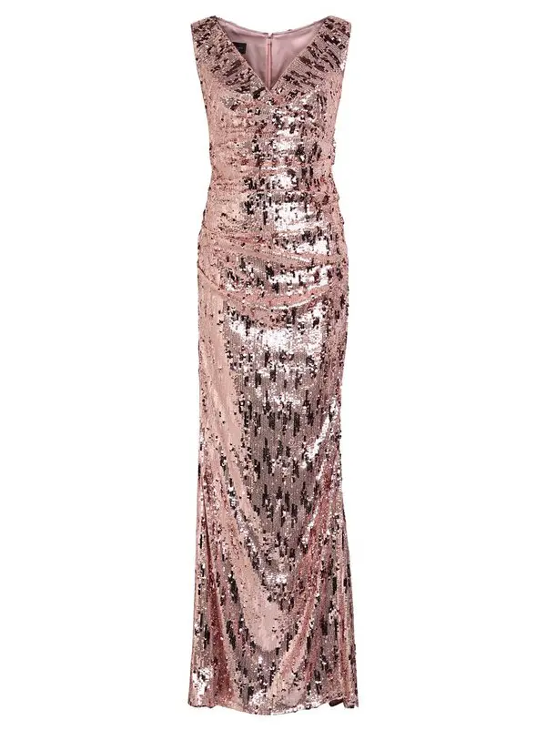 Talbot Runhof Sequin-embellished Tulle Gown - Light Pink