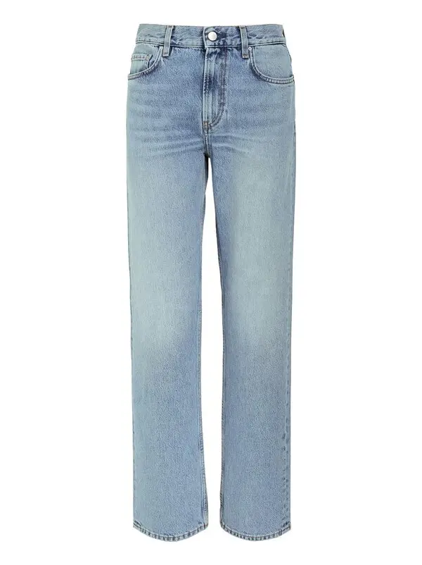 TOTEME Straight-leg Organic Cotton Jeans - Denim