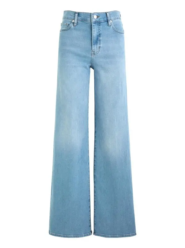 FRAME Le Slim Palazzo Wide-leg Jeans - Blue