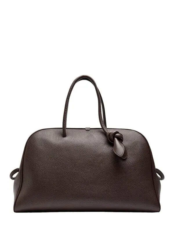 Jacquemus Le Grand Turismo Grained Leather Bag - Dark Brown