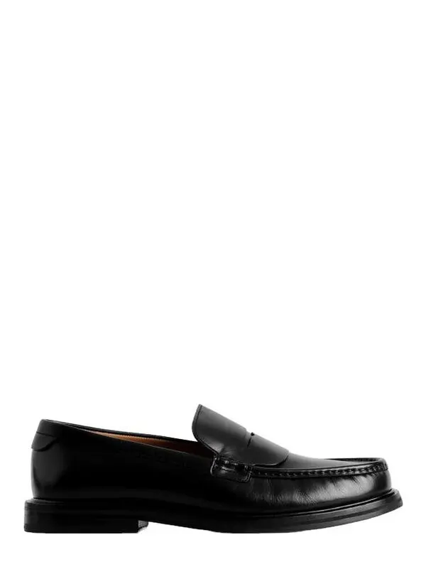 Cos Classic Penny Loafers - Black