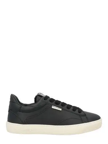 ENTERPRISE JAPAN Calfskin Low-top Sneakers - Black