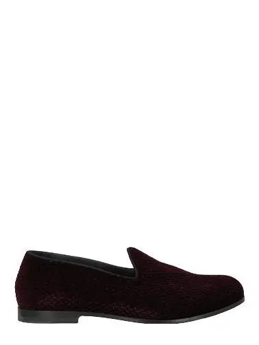 Giorgio Armani Velvet Loafers - Purple