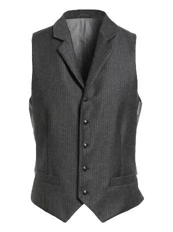 Giorgio Armani Tailored Striped Vest - Grey