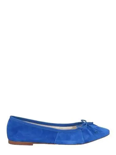 OVYE Leather Ballet Flats - Blue