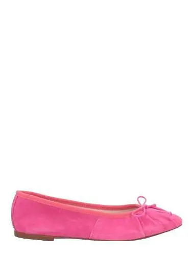 OVYE Leather Ballet Flats - Pink