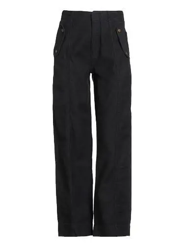 FRAME Straight-leg Woven Pants - Black