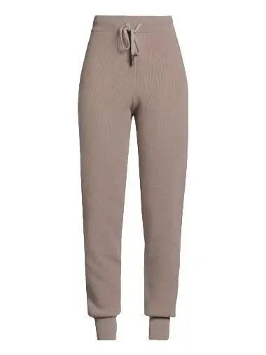 Peserico Track Pants In Virgin Wool, Silk, And Cashmere - Beige