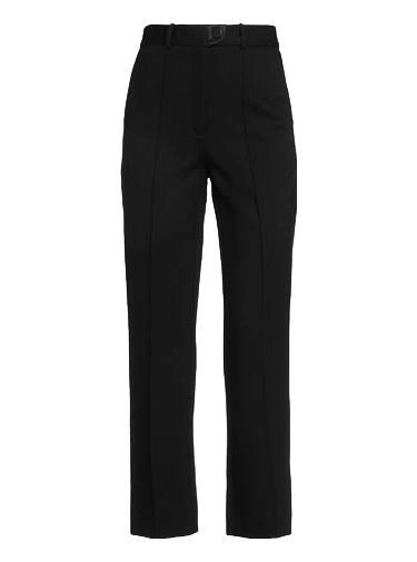 Sandro Tapered High-waisted Trousers - Black