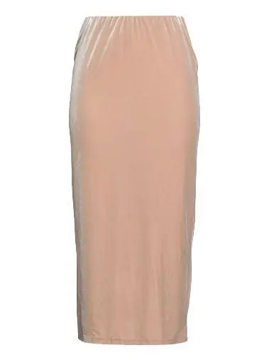 TENSIONE IN Midi Pencil Skirt - Beige