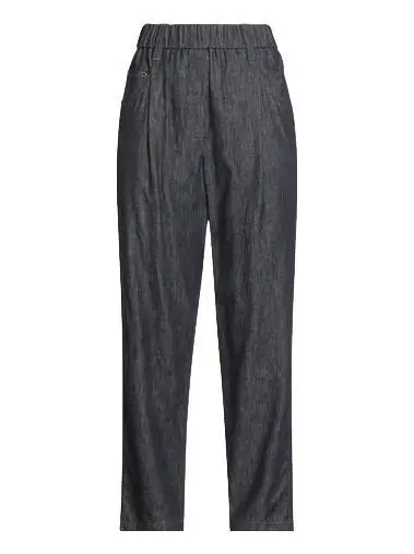 Brunello Cucinelli Tapered Jeans In Cotton And Brass - Blue