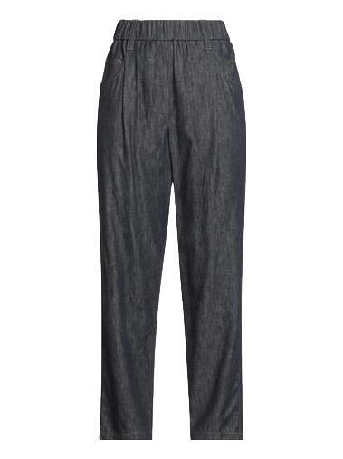 Brunello Cucinelli Tapered Jeans In Cotton And Brass - Blue