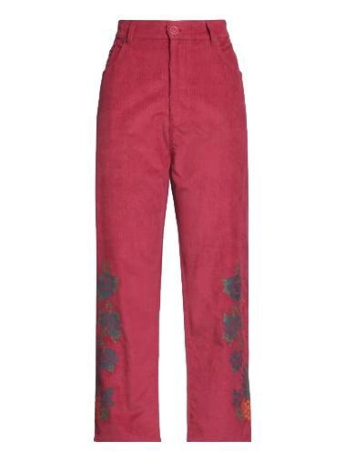 Farm Rio Tapered Corduroy Pants - Garnet