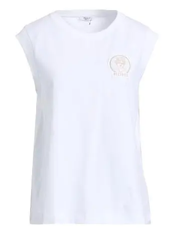 Peserico T-shirt With Appliqués - White