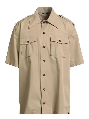 Dolce & Gabbana Shirt Khaki Size Cotton - Beige