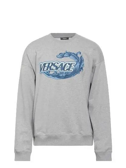 Versace Cotton Sweatshirt - Grey