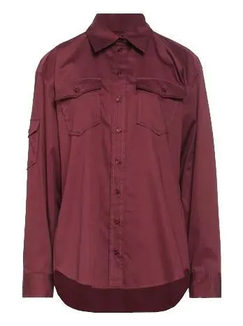 Sandro Cotton Safari Shirt - Red