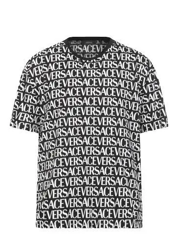 Versace T-shirt Size Cotton - Black