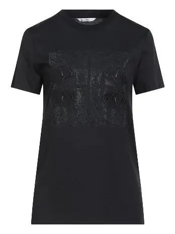 Max Mara Cotton Jersey T-shirt - Black