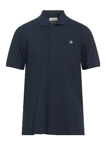 Sandro Polo Shirt Midnight Size Cotton, Polyester - Blue