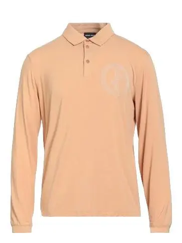 Giorgio Armani Polo Shirt Size Viscose, Elastane - Sand
