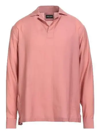 Giorgio Armani Shirt Antique Rose Size Lyocell, Silk - Pink