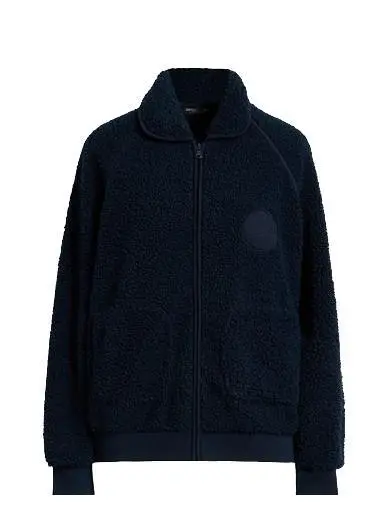 Emporio Armani Sherpa Fleece Sweatshirt - Navy